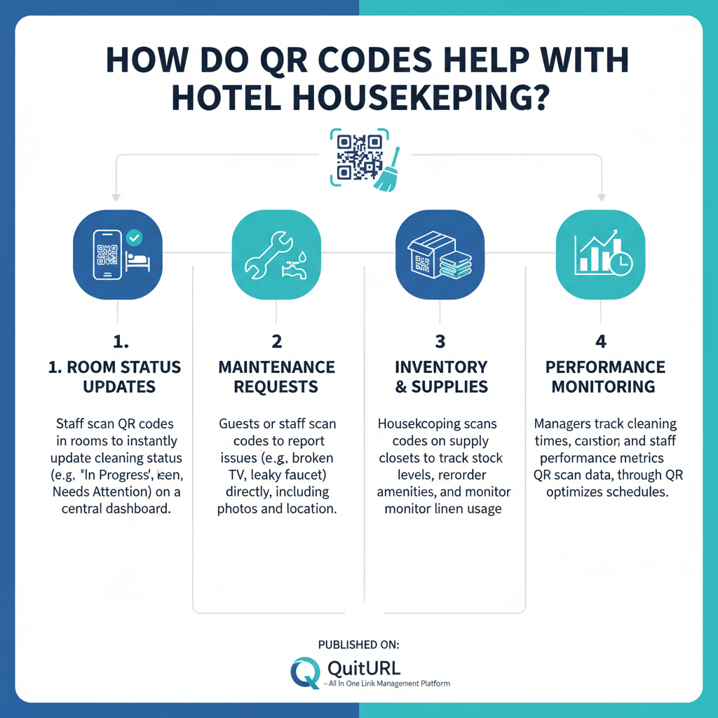 How Do QR Codes Help With Hotel Housekeeping? - QuitURL