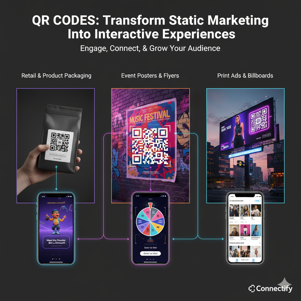 How QR Codes Transform Static Marketing Into Interactive Experiences ...