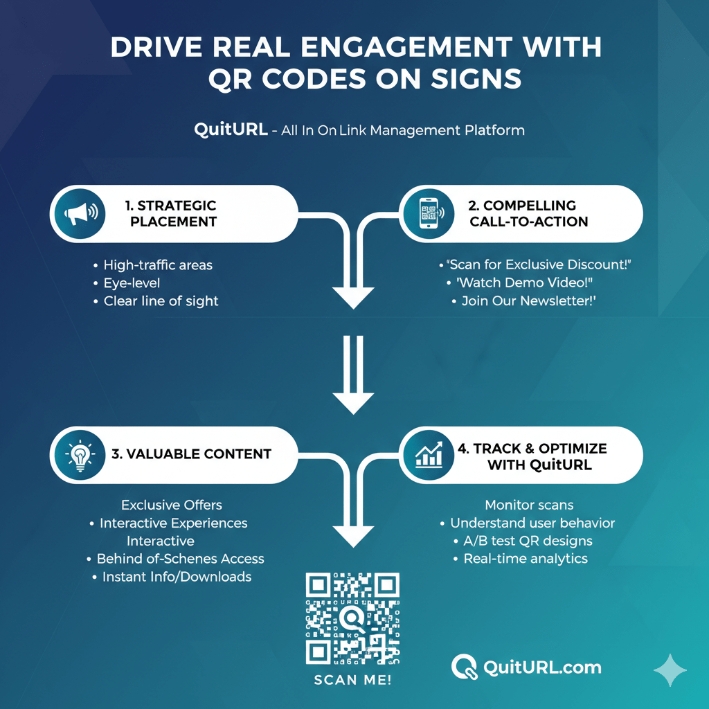 How to Drive Real Engagement With QR Codes on Signs - QuitURL