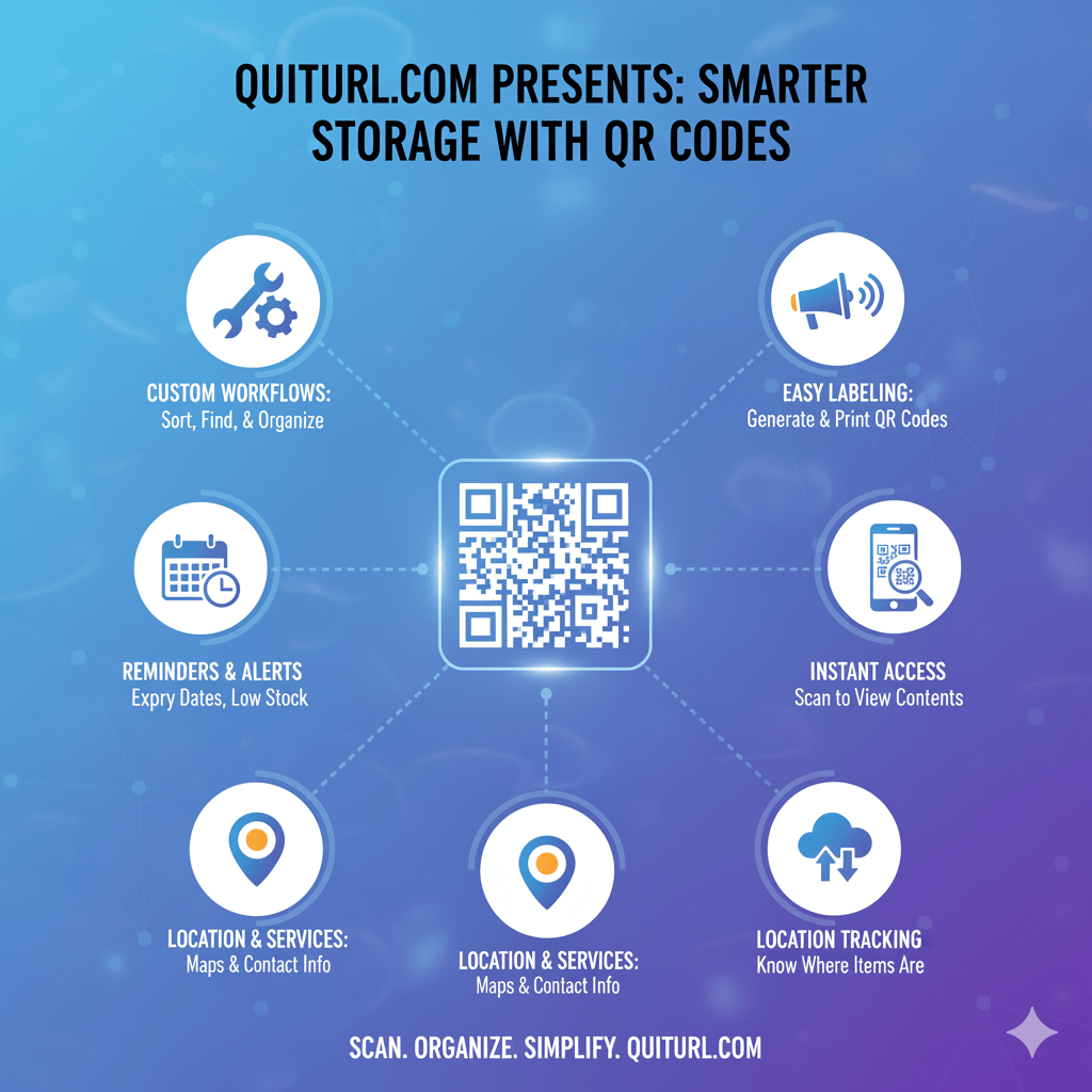 How to Use QR Codes for Smarter Storage Systems - QuitURL