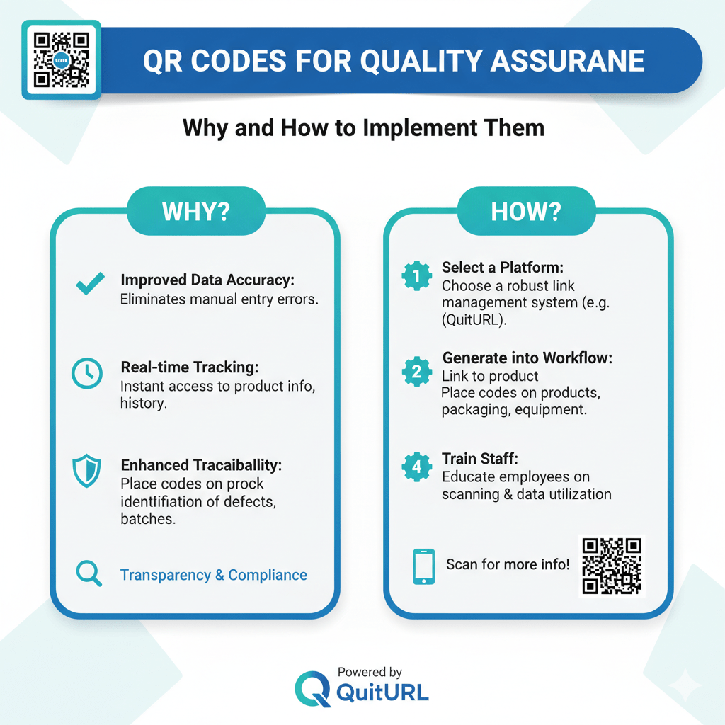 QR Codes for Quality Assurance: Why and How to Implement Them - QuitURL